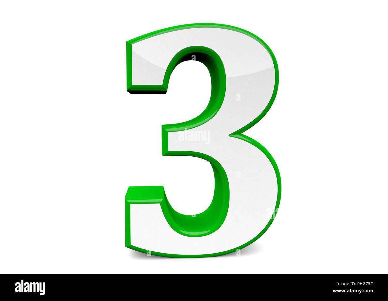 Number in green Stock Photo - Alamy