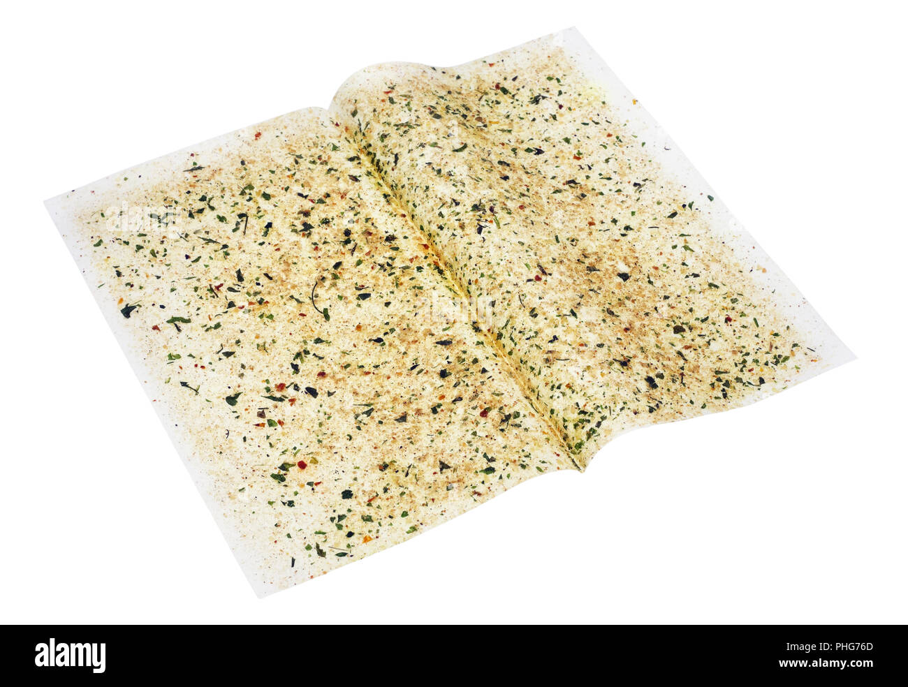 Paper for roasting of chicken fillet Stock Photo - Alamy