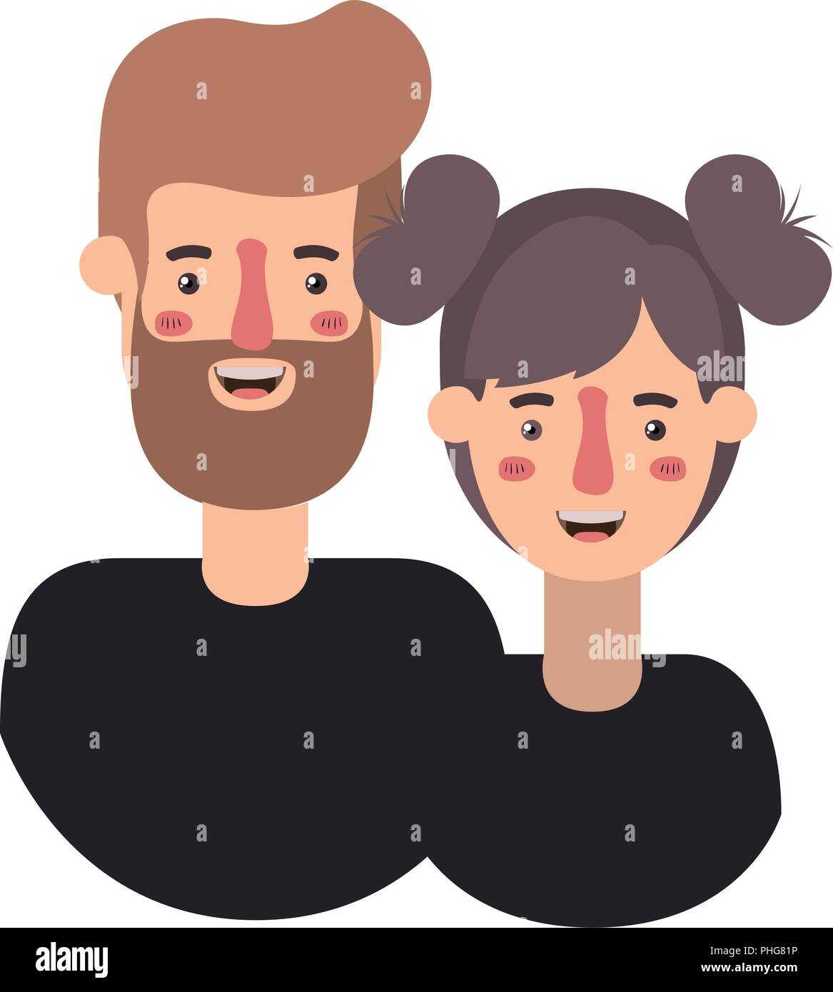 couple avatar characters icons Stock Vector Image & Art - Alamy