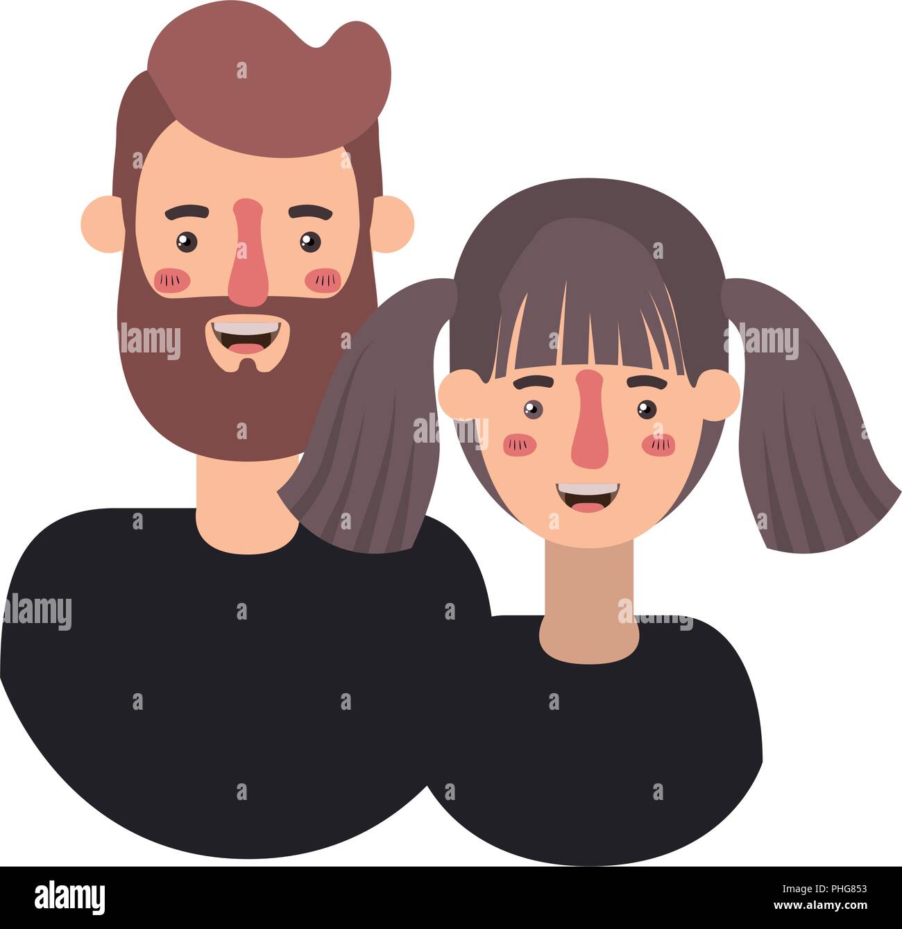 couple avatar characters icons Stock Vector Image & Art - Alamy