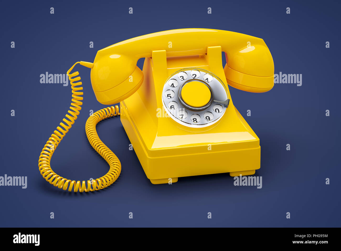 Phone icon orange hi-res stock photography and images - Alamy