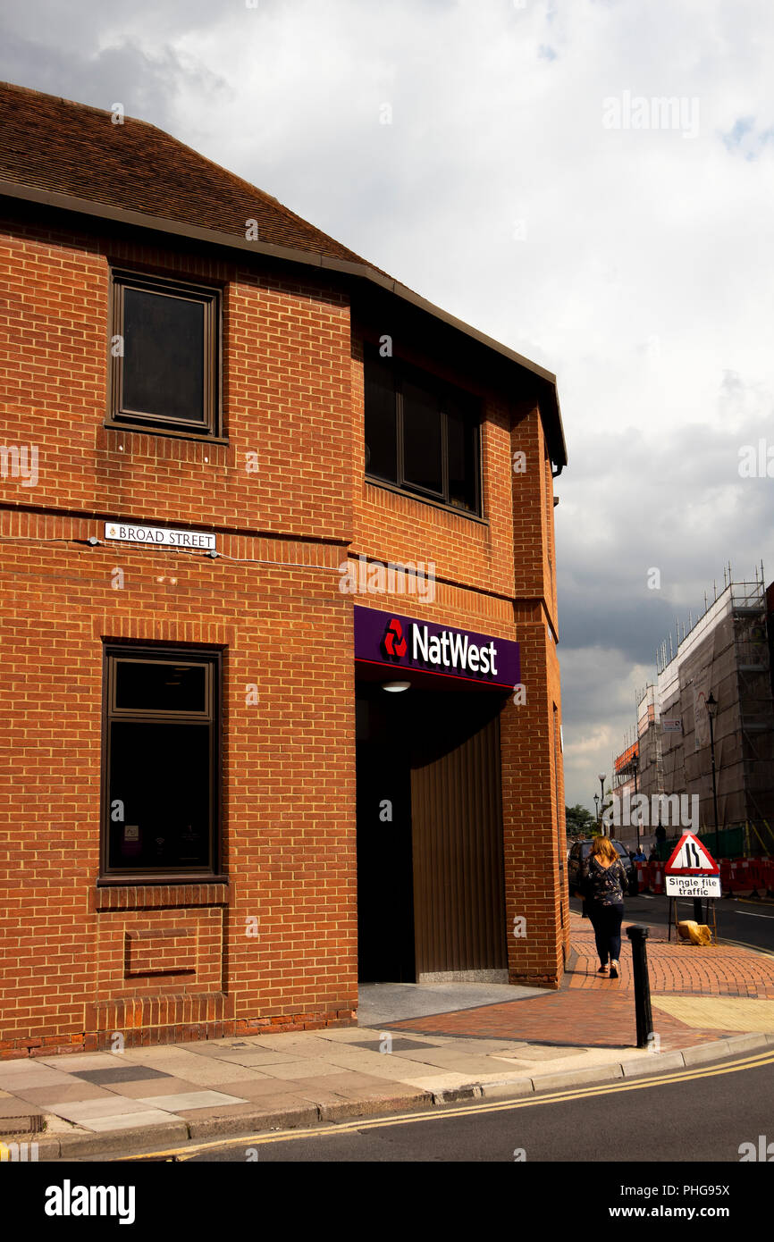 National Westminster Bank local branch, commonly known as NatWest ...