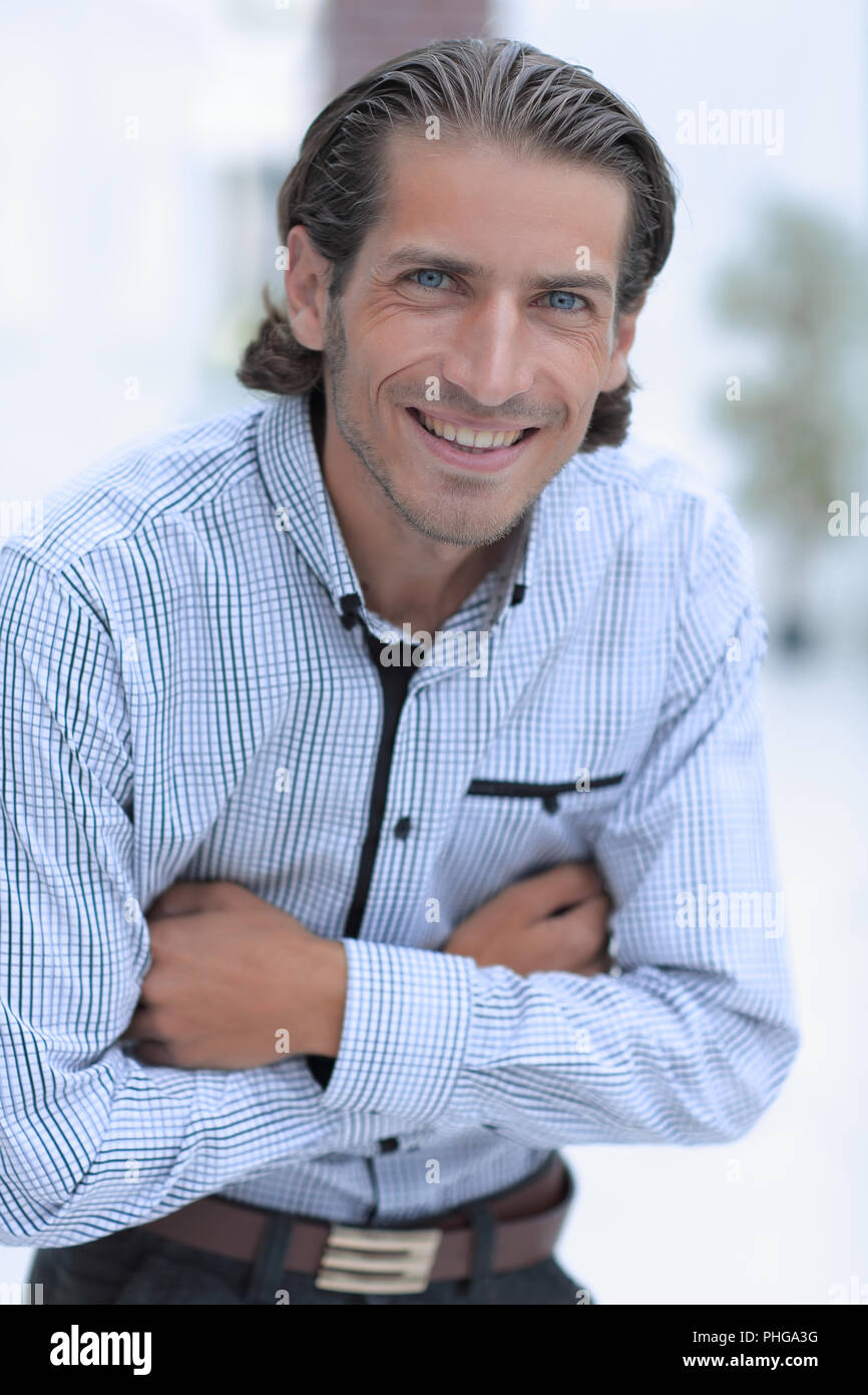 portrait of a successful man Stock Photo - Alamy