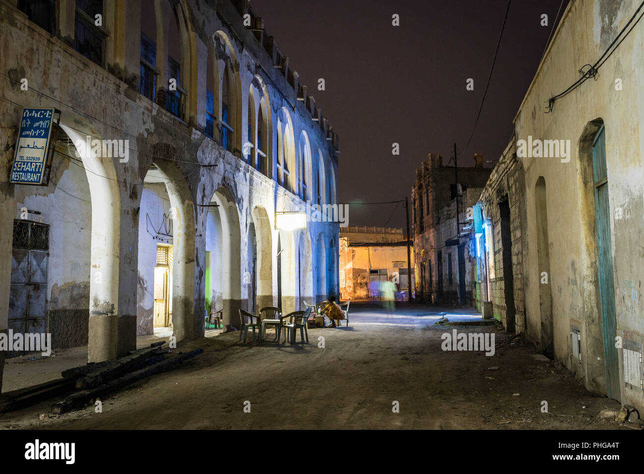 Scenes from Eritrea's Red Sea port of Massawa, still in ruins decades ...