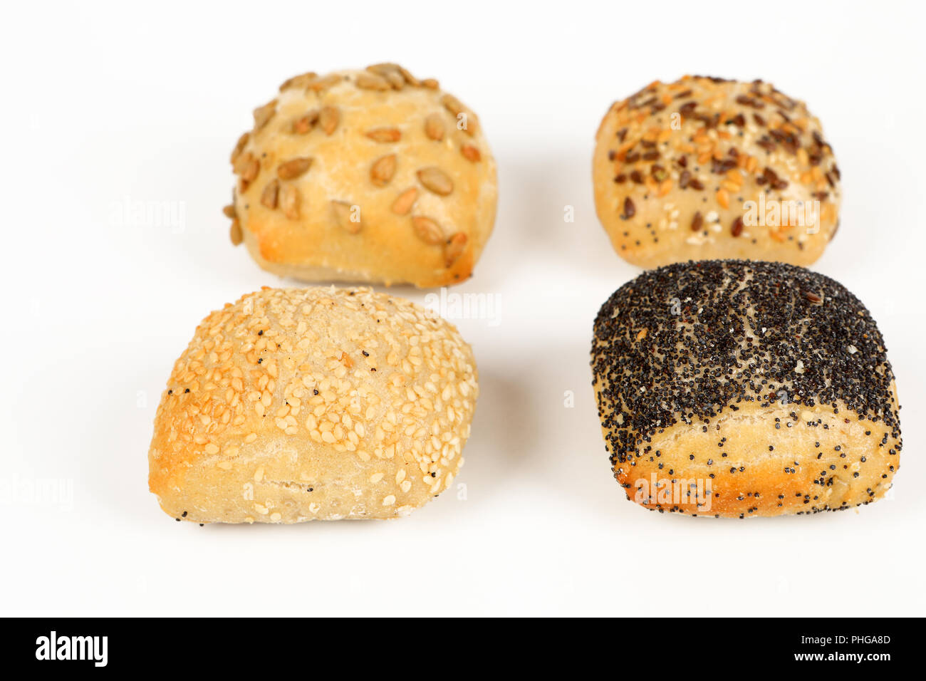 different mini rolls Stock Photo - Alamy