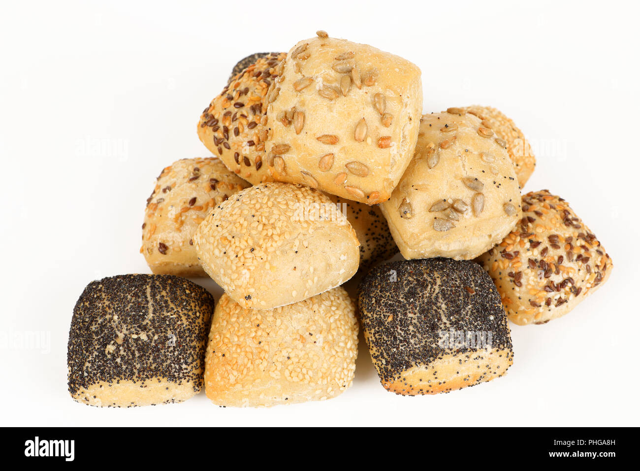 different mini rolls Stock Photo - Alamy