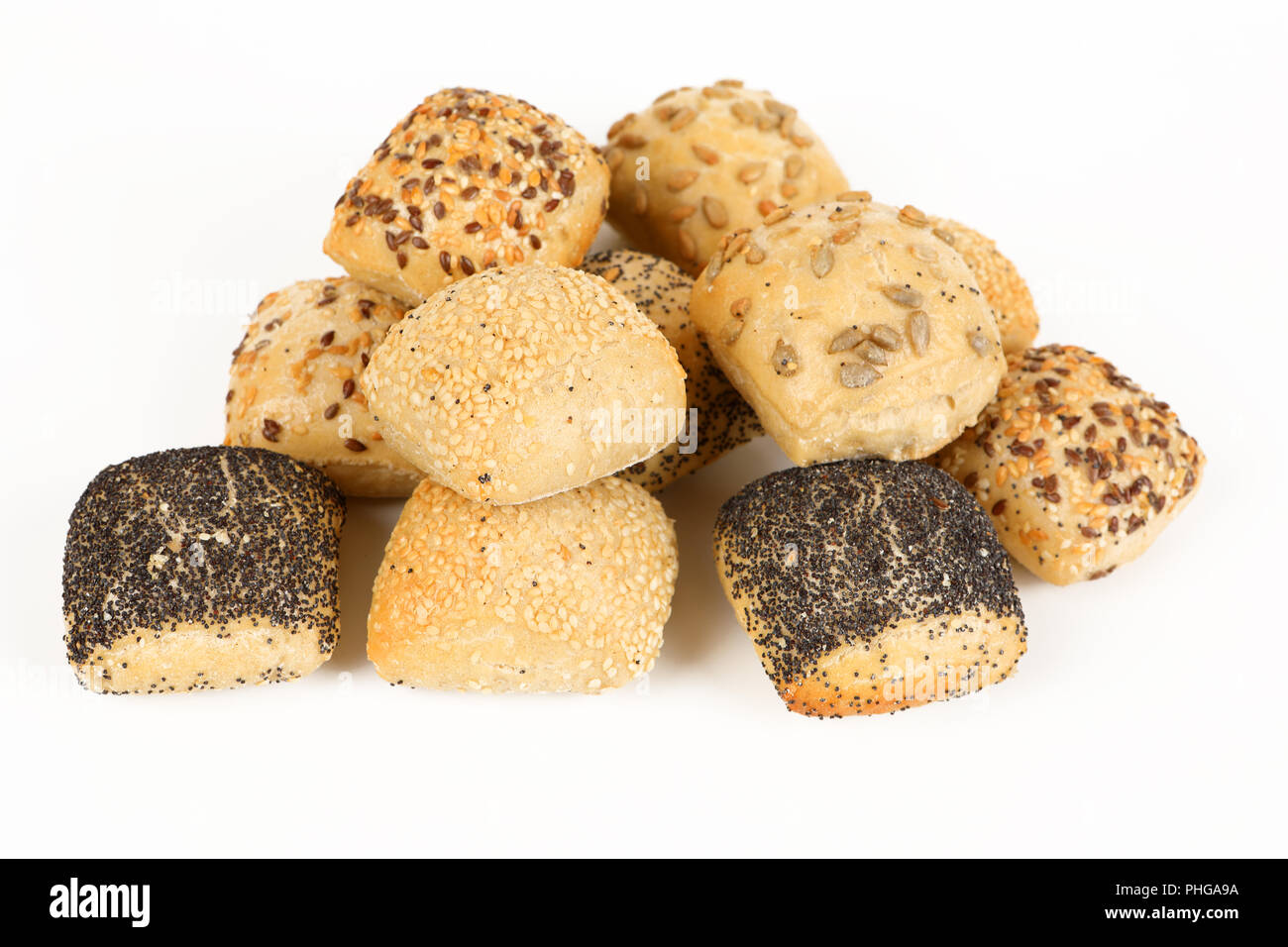 different mini rolls Stock Photo - Alamy