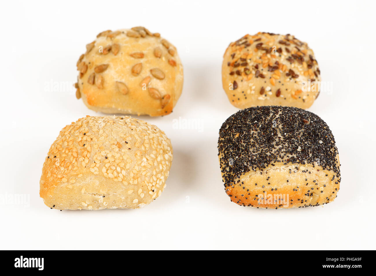 different mini rolls Stock Photo - Alamy