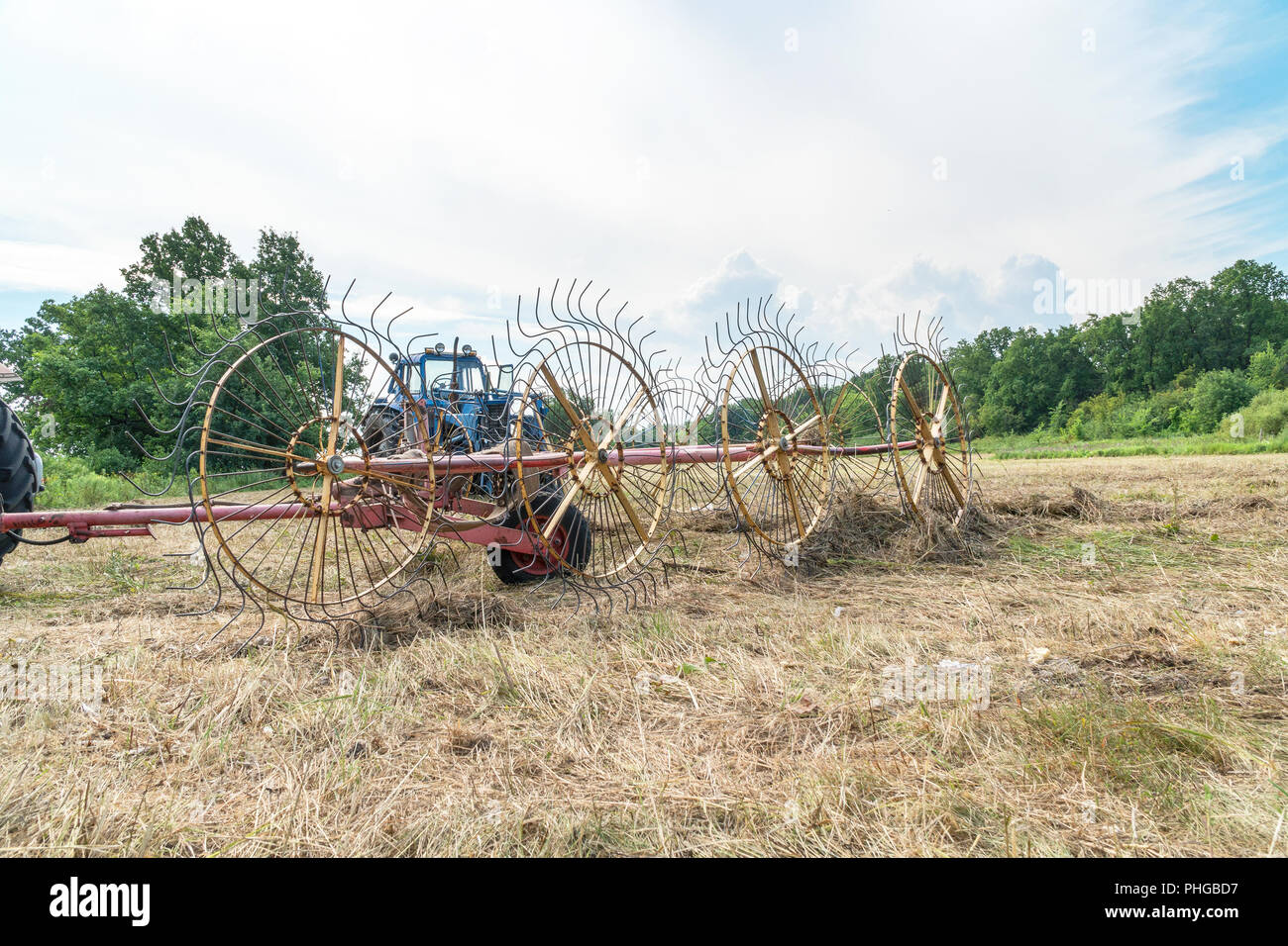 Vintage tedder hi-res stock photography and images - Alamy