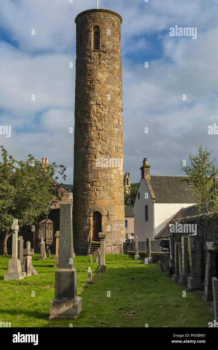 Abernethy round tower hi-res stock photography and images - Alamy