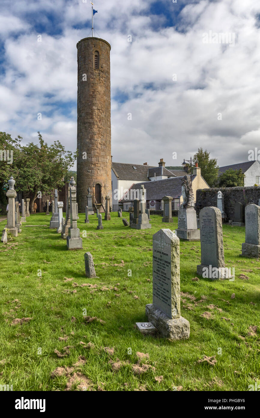 Abernethy round tower hi-res stock photography and images - Alamy