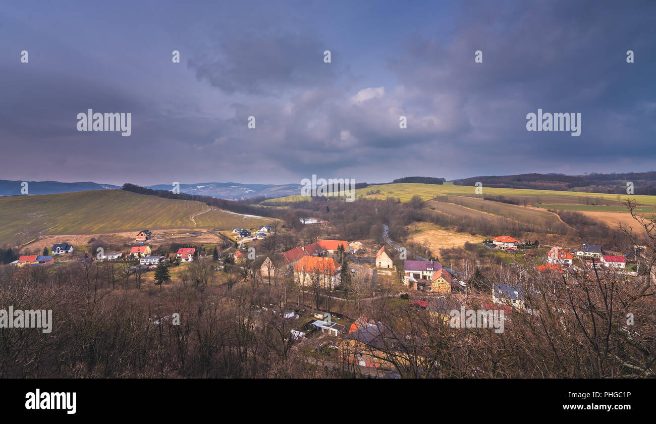 Lower silesia village hi-res stock photography and images - Alamy