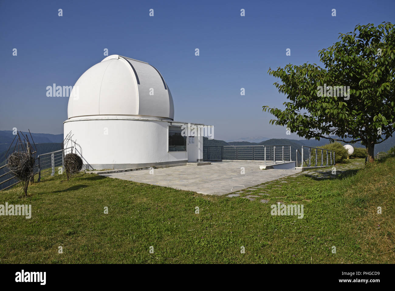 observatory Max Valier Stock Photo - Alamy