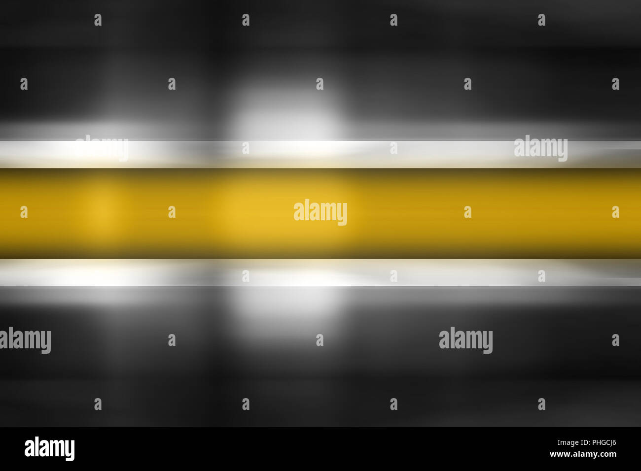 Yellow stripe banner Stock Photo - Alamy