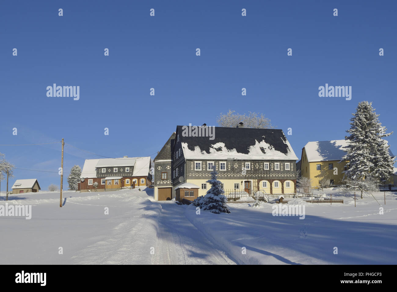 Saxon house hi-res stock photography and images - Alamy