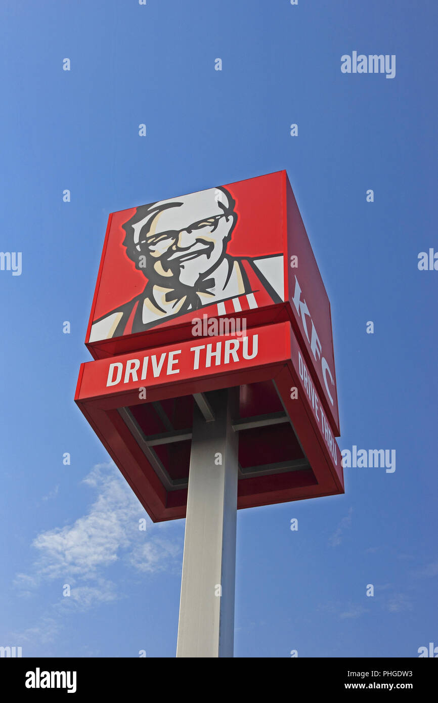 Kentucky fried chicken drive thru hi-res stock photography and images ...