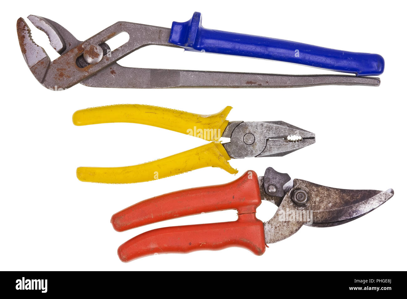 Set old used vintage Cut Out Stock Images & Pictures - Alamy