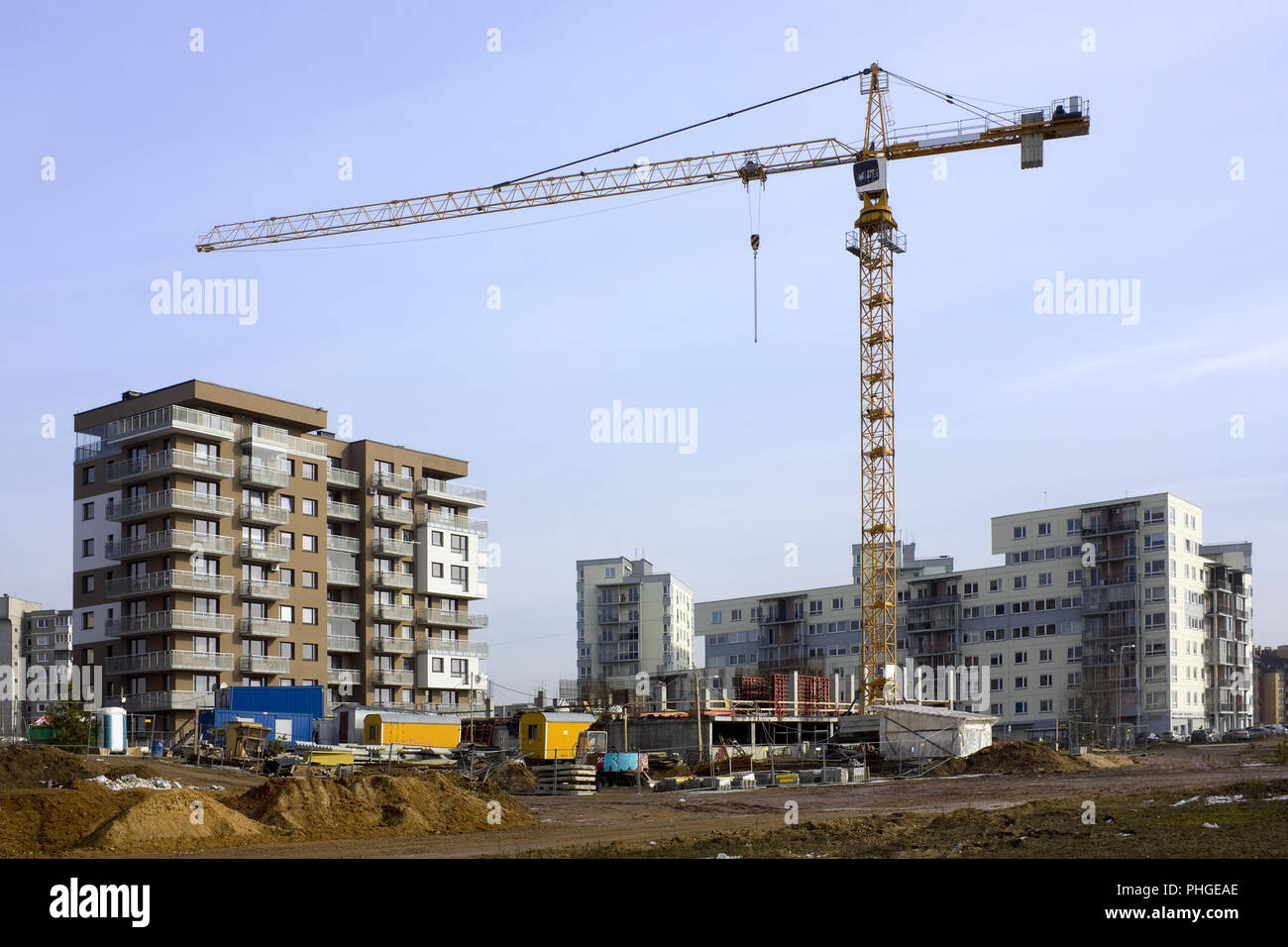 Beginning of building Stock Photo - Alamy