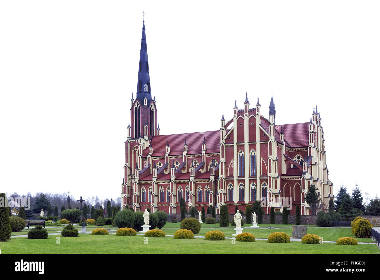 Modern brick church hi-res stock photography and images - Alamy