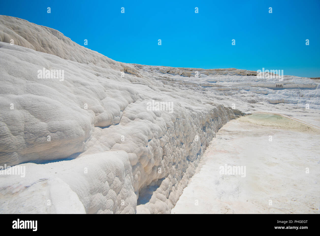 Famous Turkish Pammukale Stock Photo - Alamy