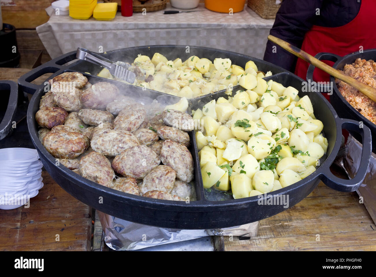 Hot street food hi-res stock photography and images - Alamy