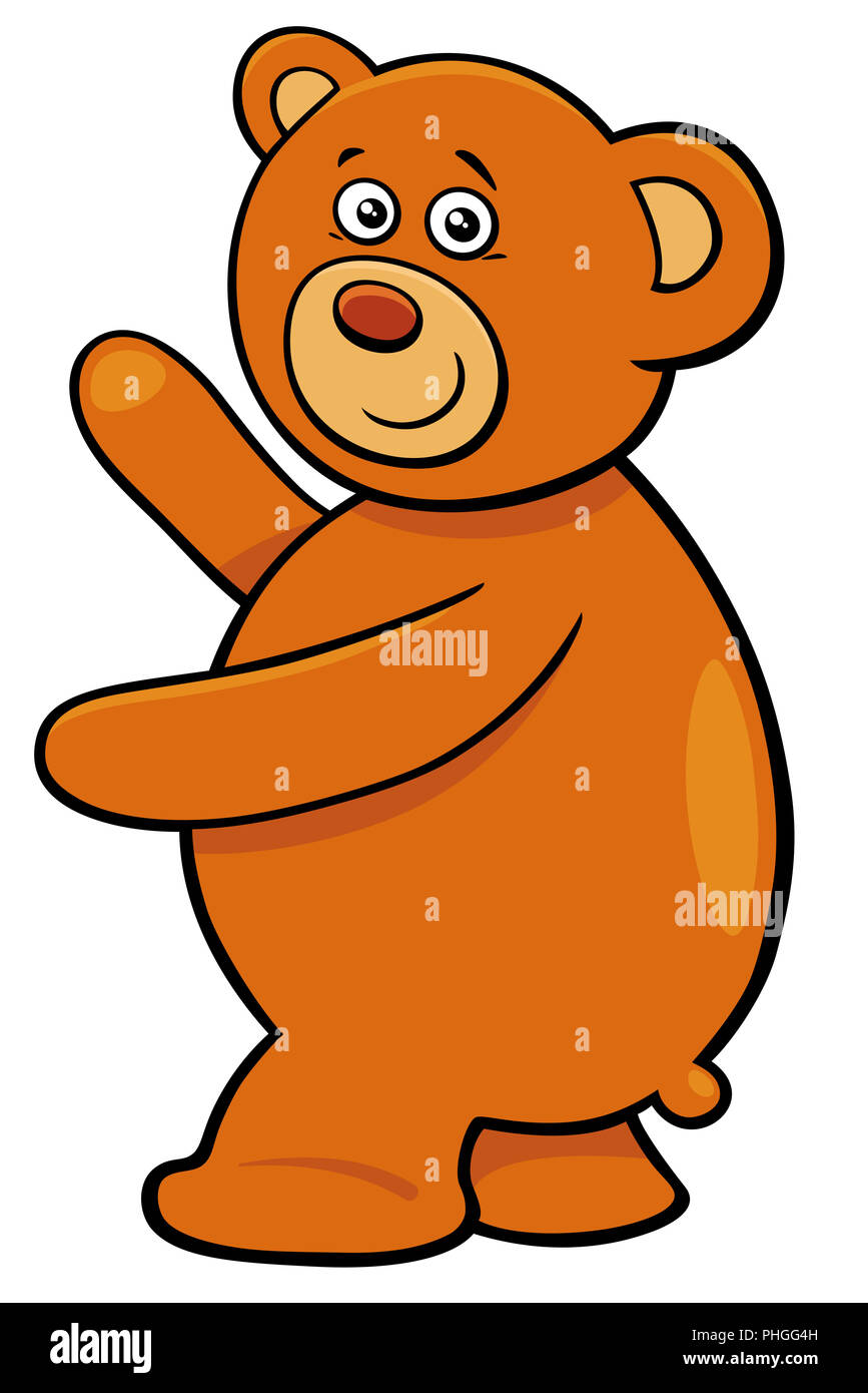 cute teddy bear cartoon character Stock Photo - Alamy