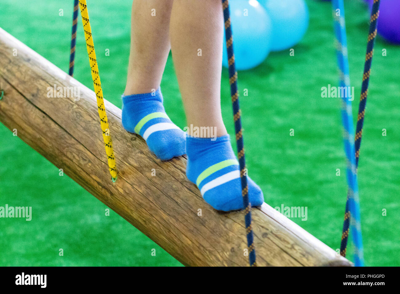Swinging feet hi-res stock photography and images - Alamy