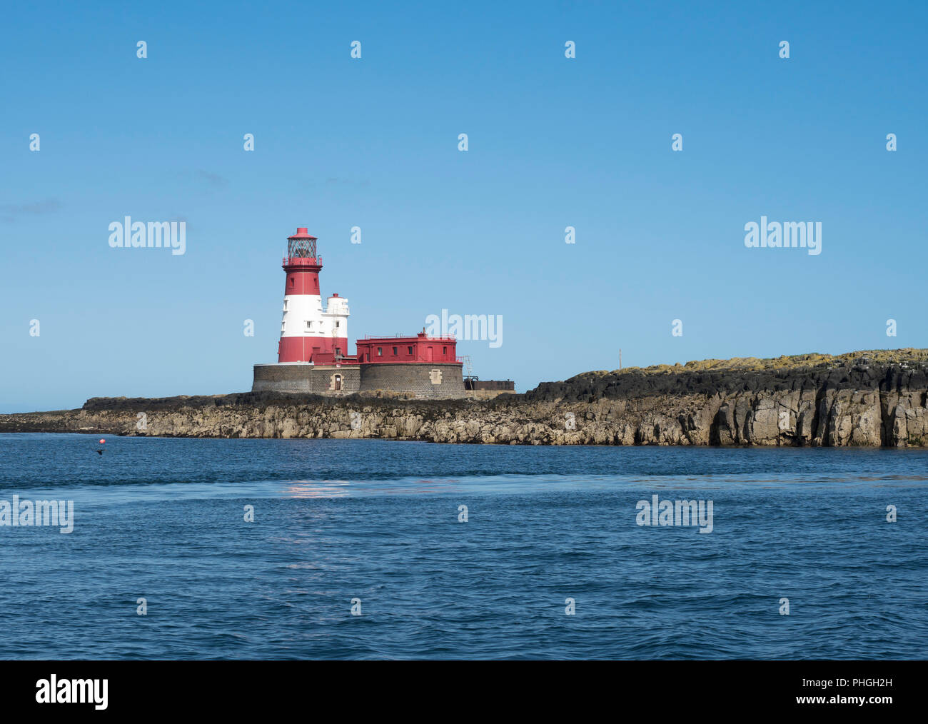 Longstone Lighthouse Longstone Farne Islands High Resolution Stock ...