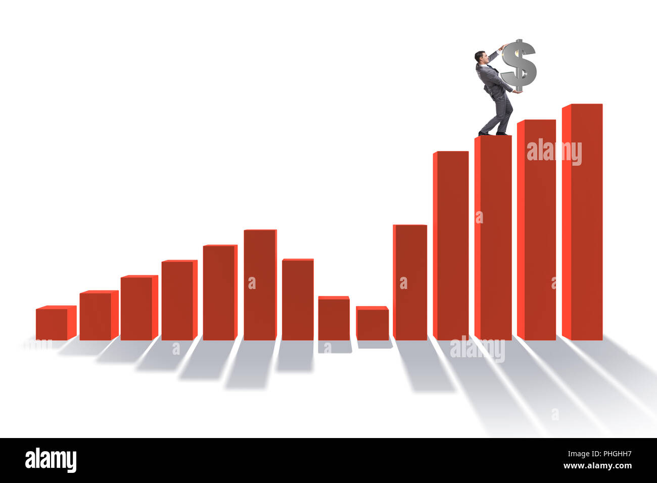 Economic investment growth in Cut Out Stock Images & Pictures - Alamy