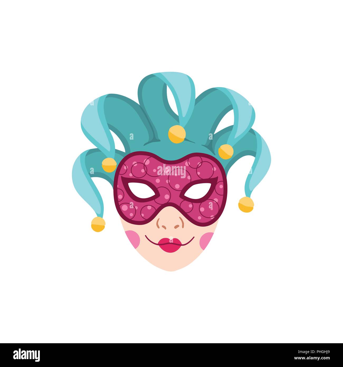 carnival mask isolated Stock Vector Image & Art - Alamy