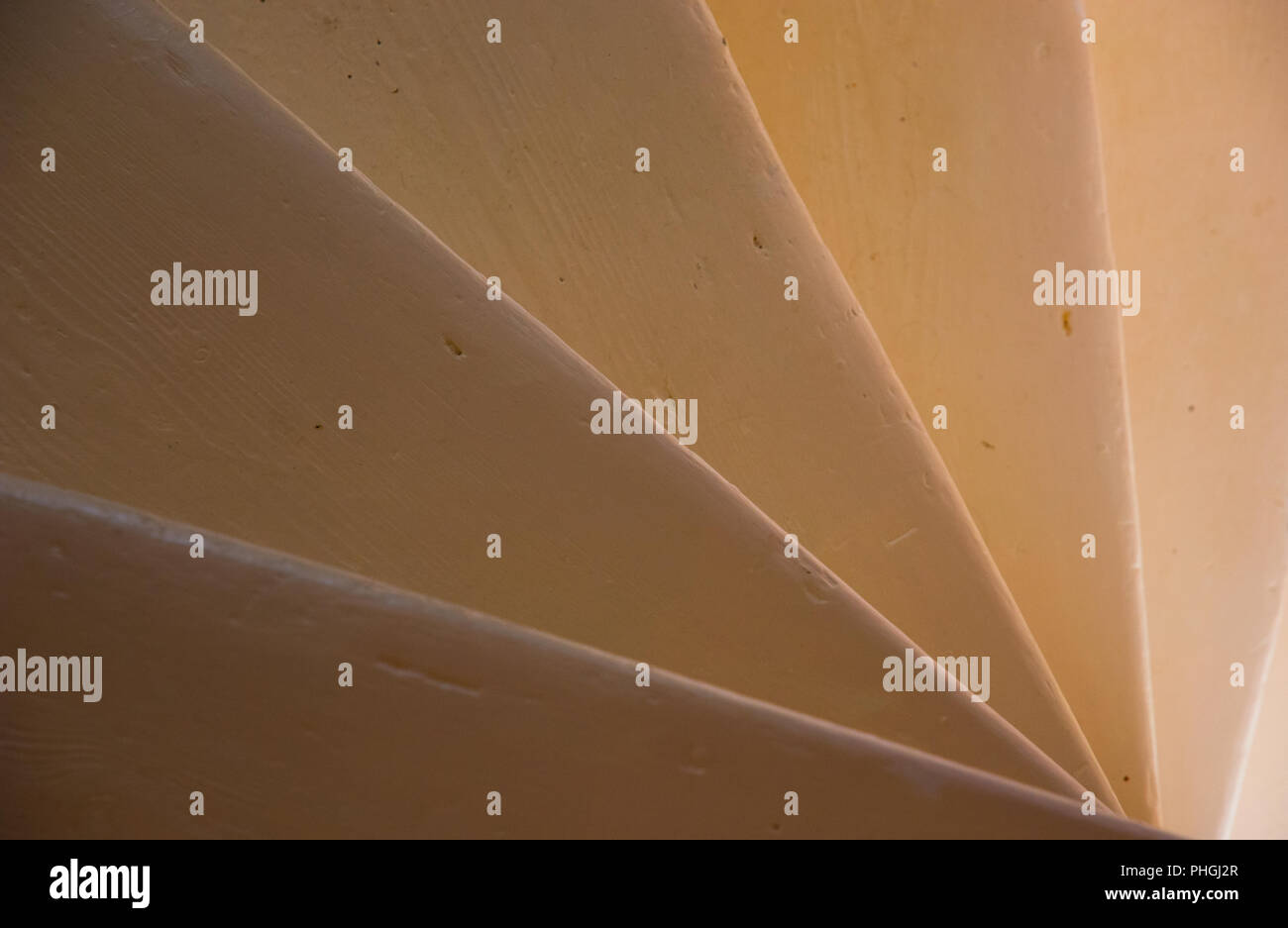 Spiral staircase from above Stock Photo - Alamy