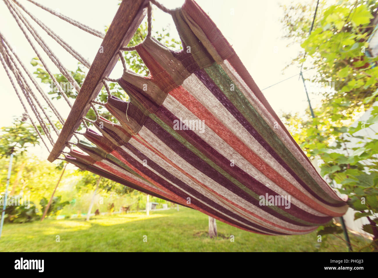 Empty hammock forest hi-res stock photography and images - Alamy