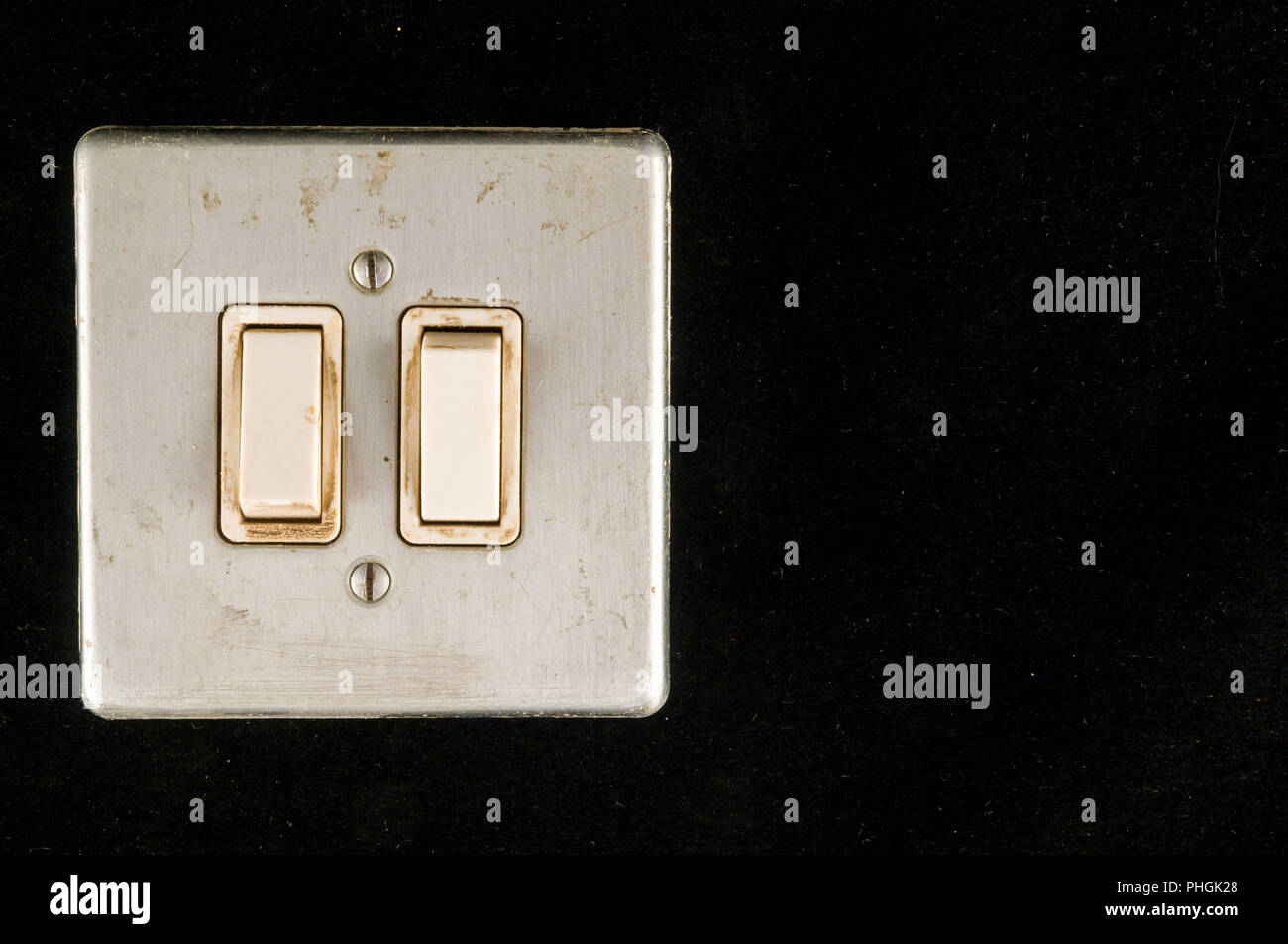 Close-up of elctric switch interruptor Stock Photo - Alamy