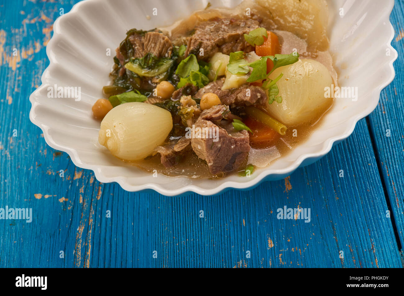 Iranian Dizi Mutton stew Stock Photo - Alamy