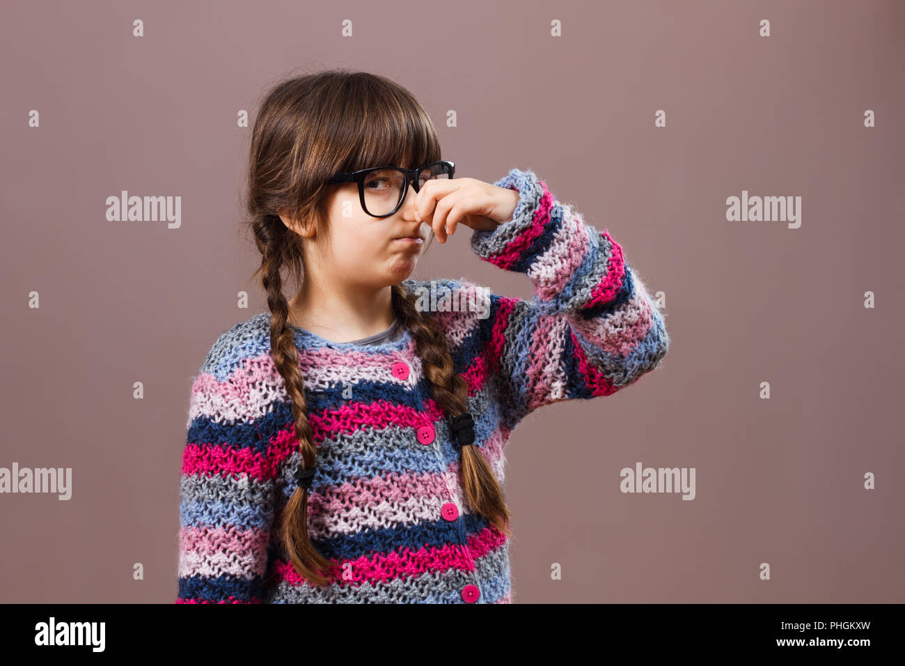 Bad smell child hi-res stock photography and images - Alamy