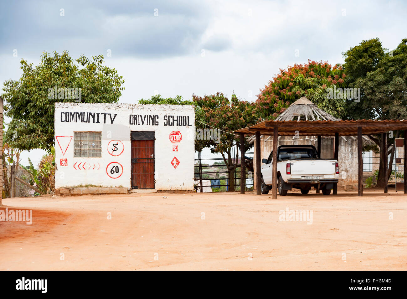 Community Driving School in the region of Mpumalanga, South Africa, ZA ...
