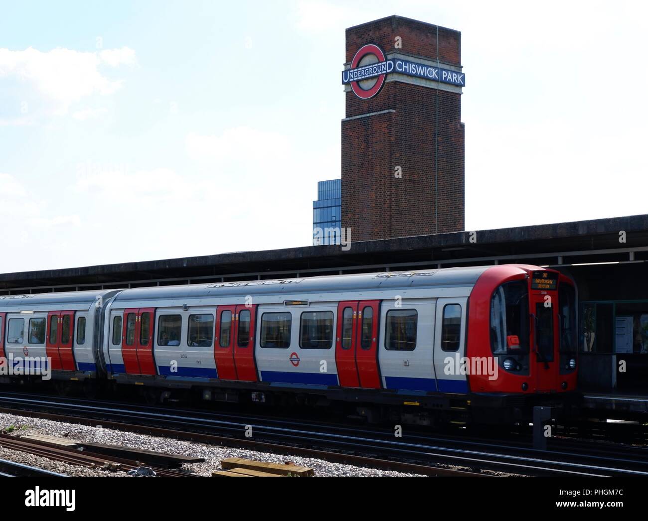 Chiswick High Street Underground Station, London (UK Stock Photo - Alamy