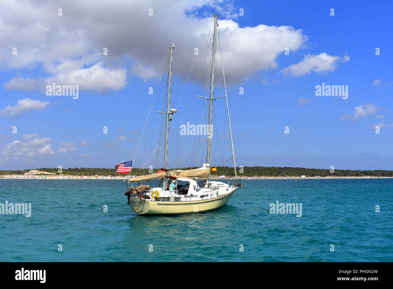 Ketch boat hi-res stock photography and images - Alamy