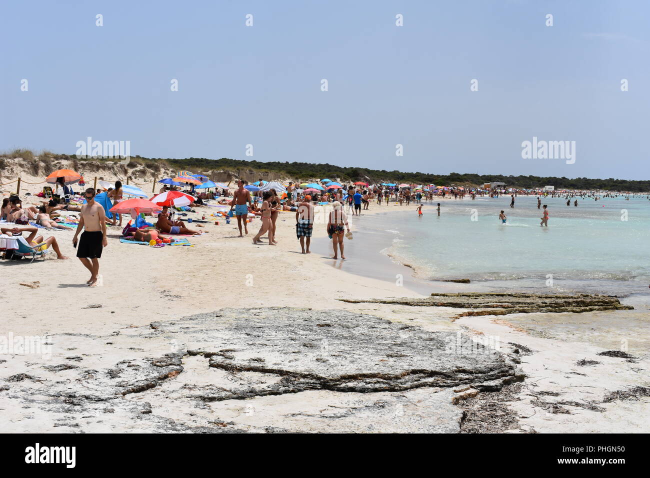 Es Trenc beach, Mallorca, Spain Stock Photo - Alamy