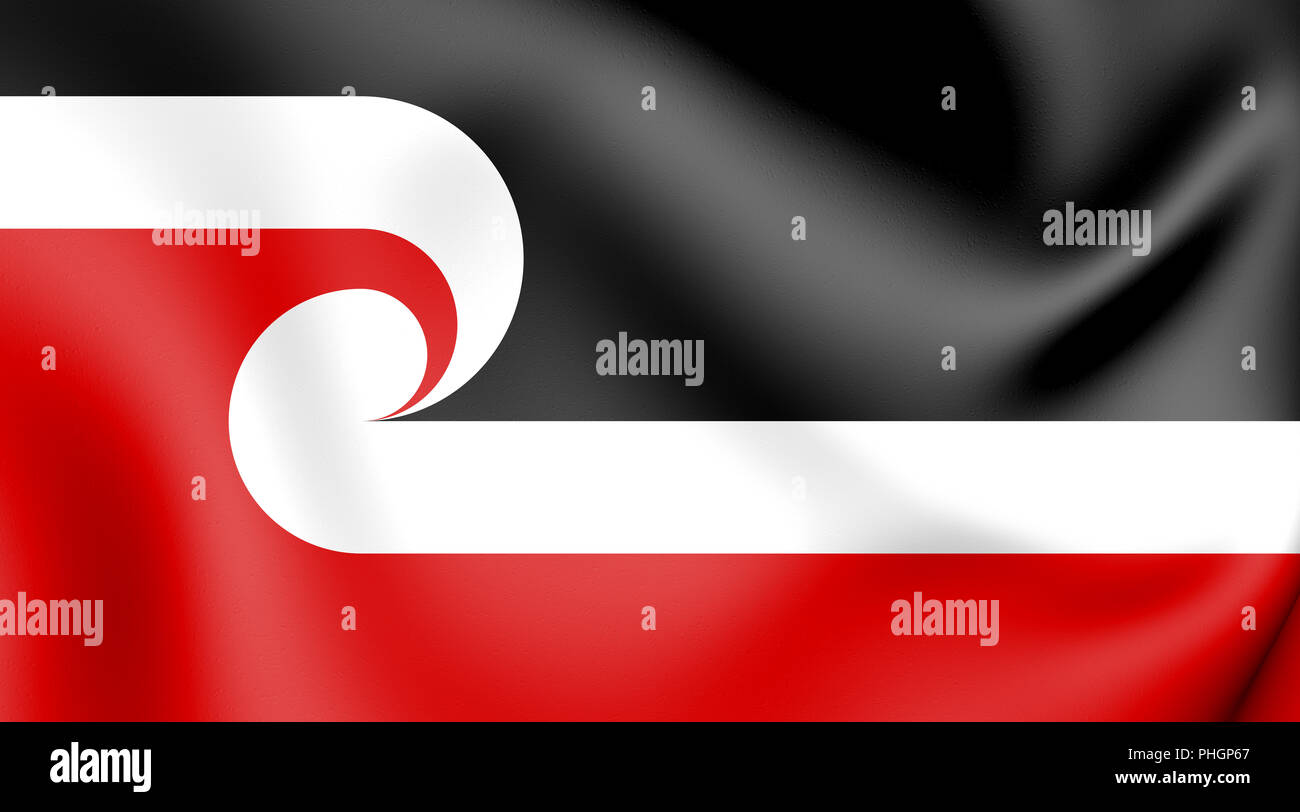 Maori flag hi-res stock photography and images - Alamy