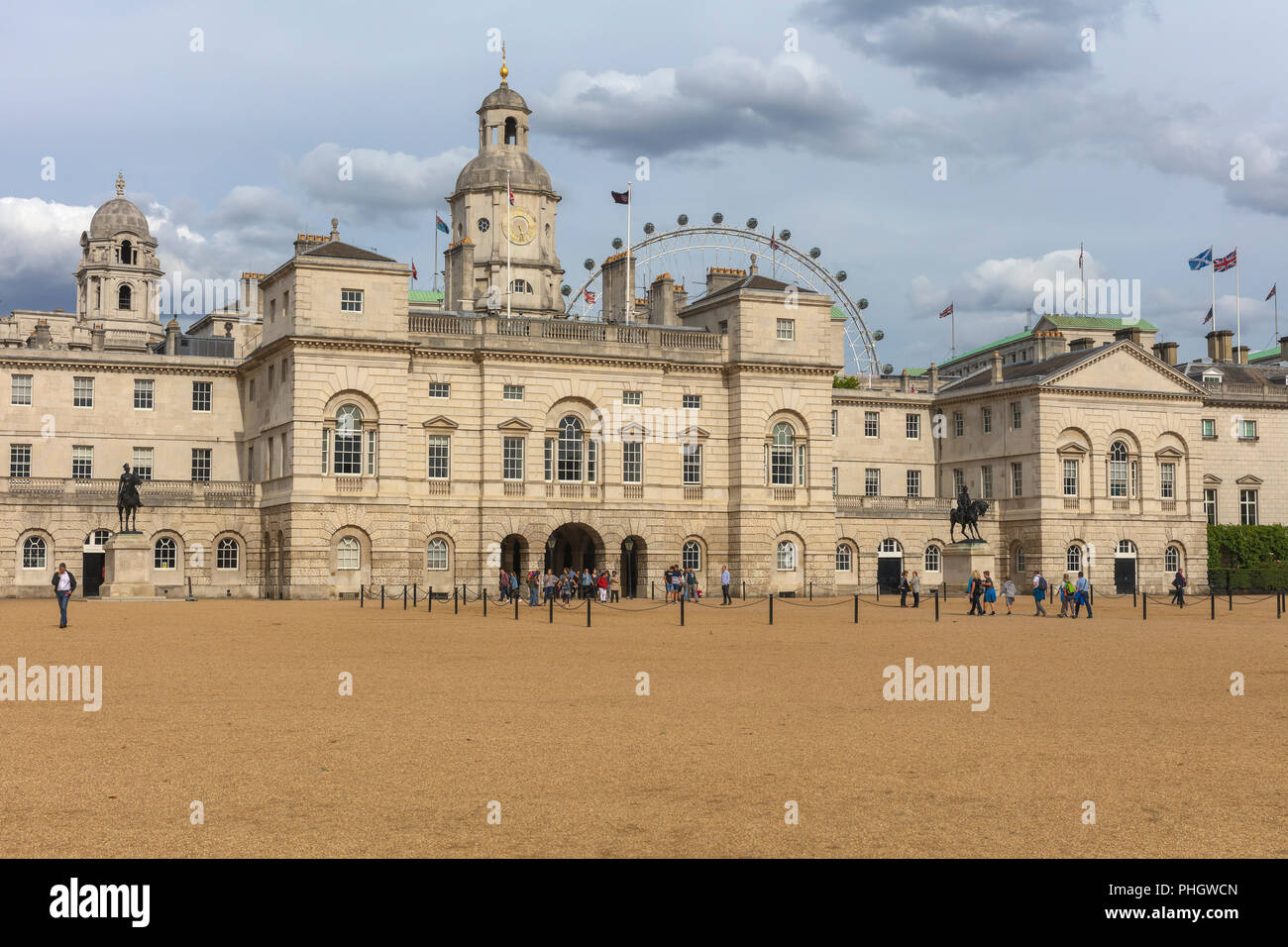 Horse Guards Parade building, Household Cavalry Museum, Whitehall ...