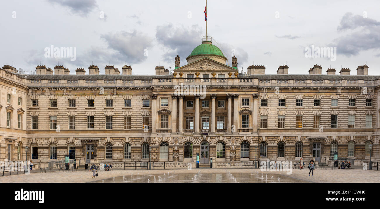 Somerset House, Strand, London, England, UK Stock Photo - Alamy