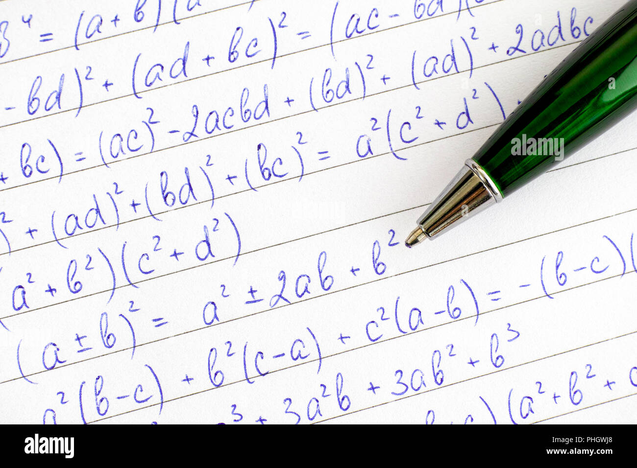 Algebra Stock Photos & Algebra Stock Images - Alamy