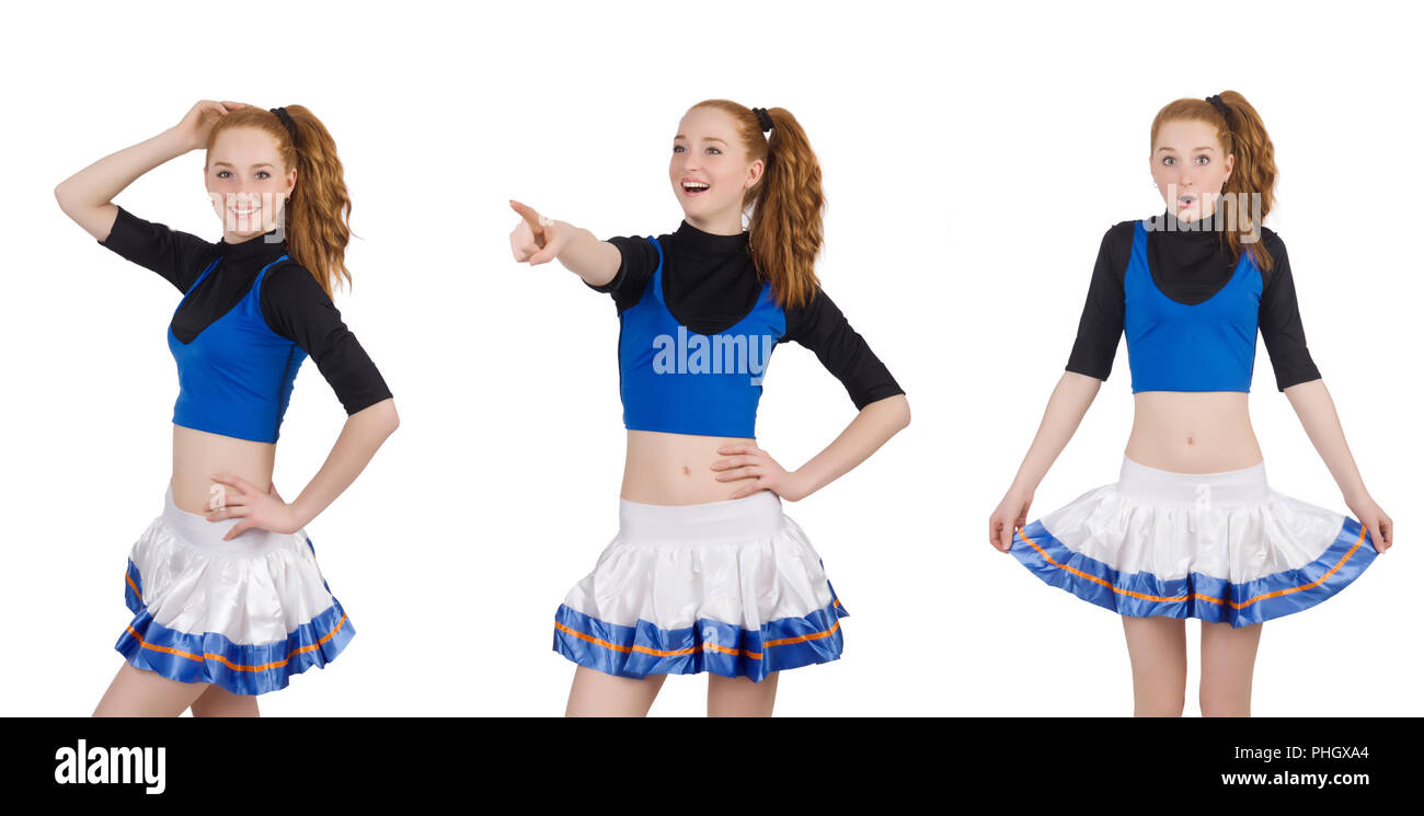Cheerleader back hi-res stock photography and images - Alamy