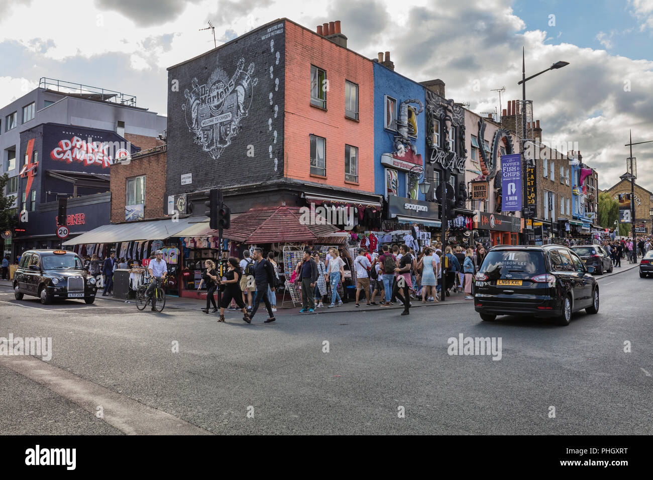 Camden Town, London, England, UK Stock Photo - Alamy