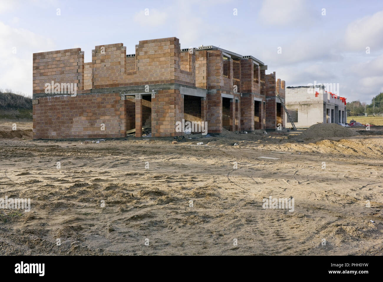 Building on sandy soil Stock Photo - Alamy