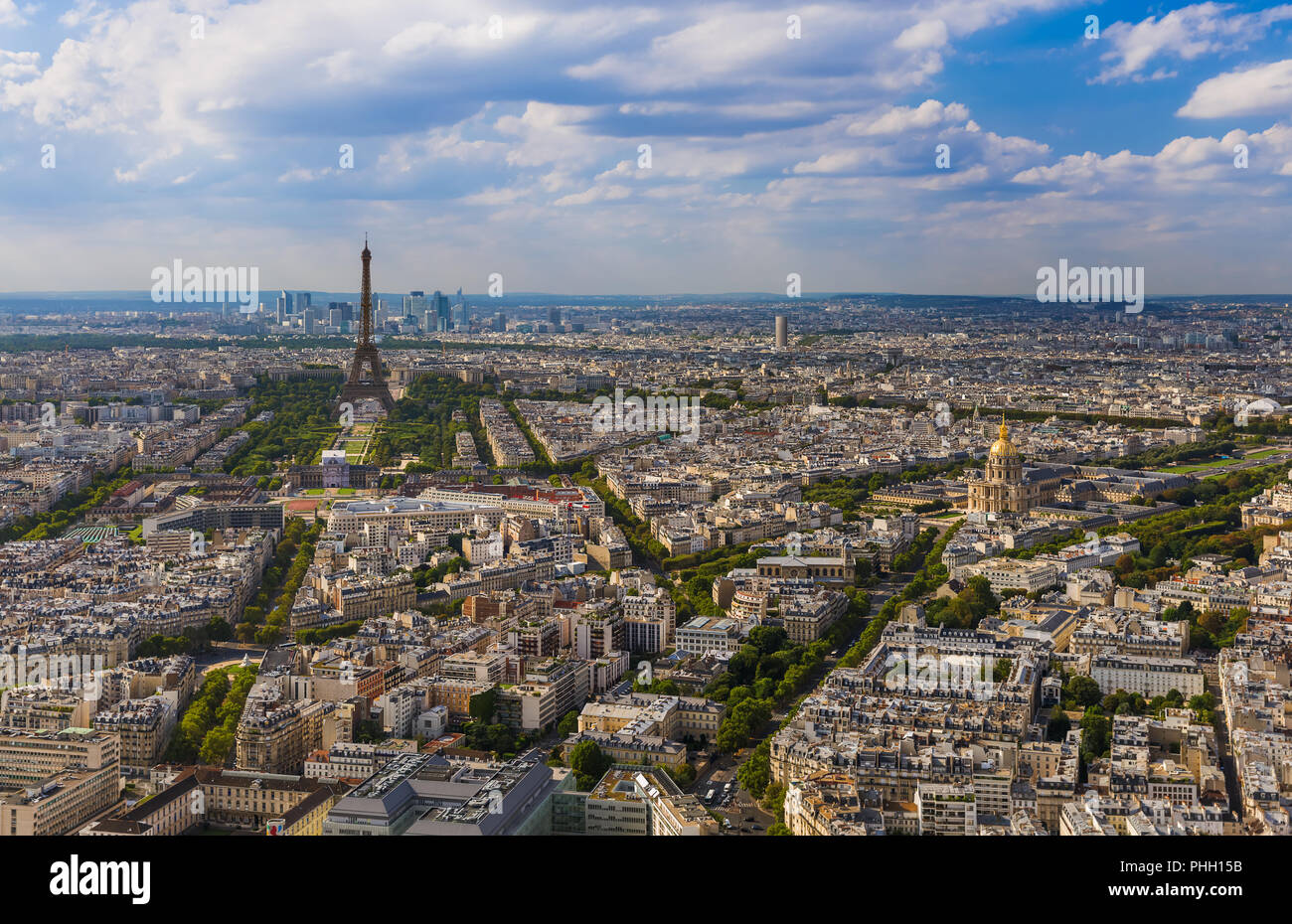 The cityscape of paris hi-res stock photography and images - Alamy
