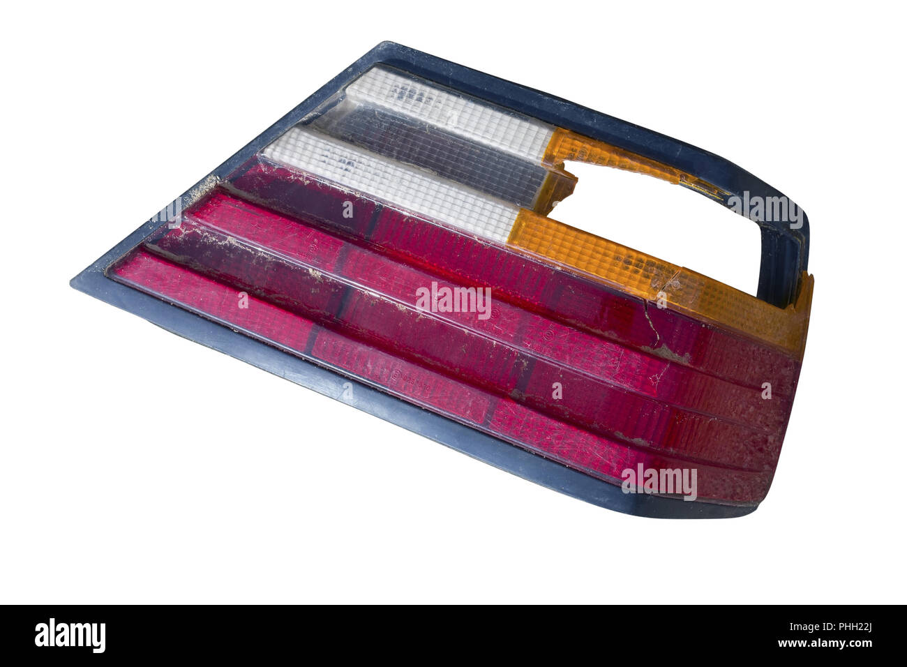 broken car lights isolated Stock Photo - Alamy