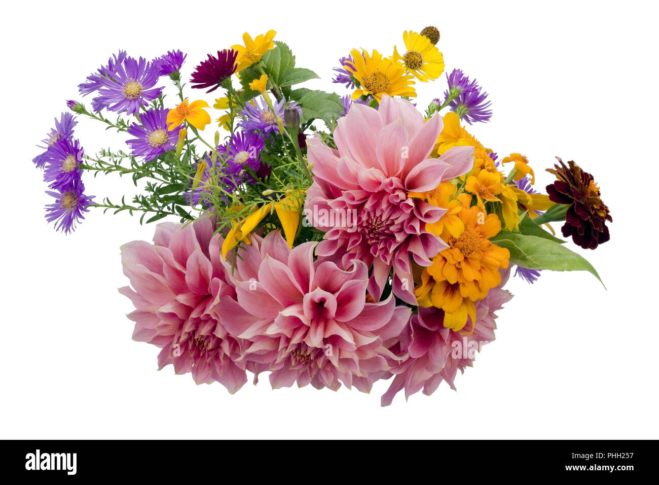 Autumn bouquet flowers Cut Out Stock Images & Pictures - Alamy