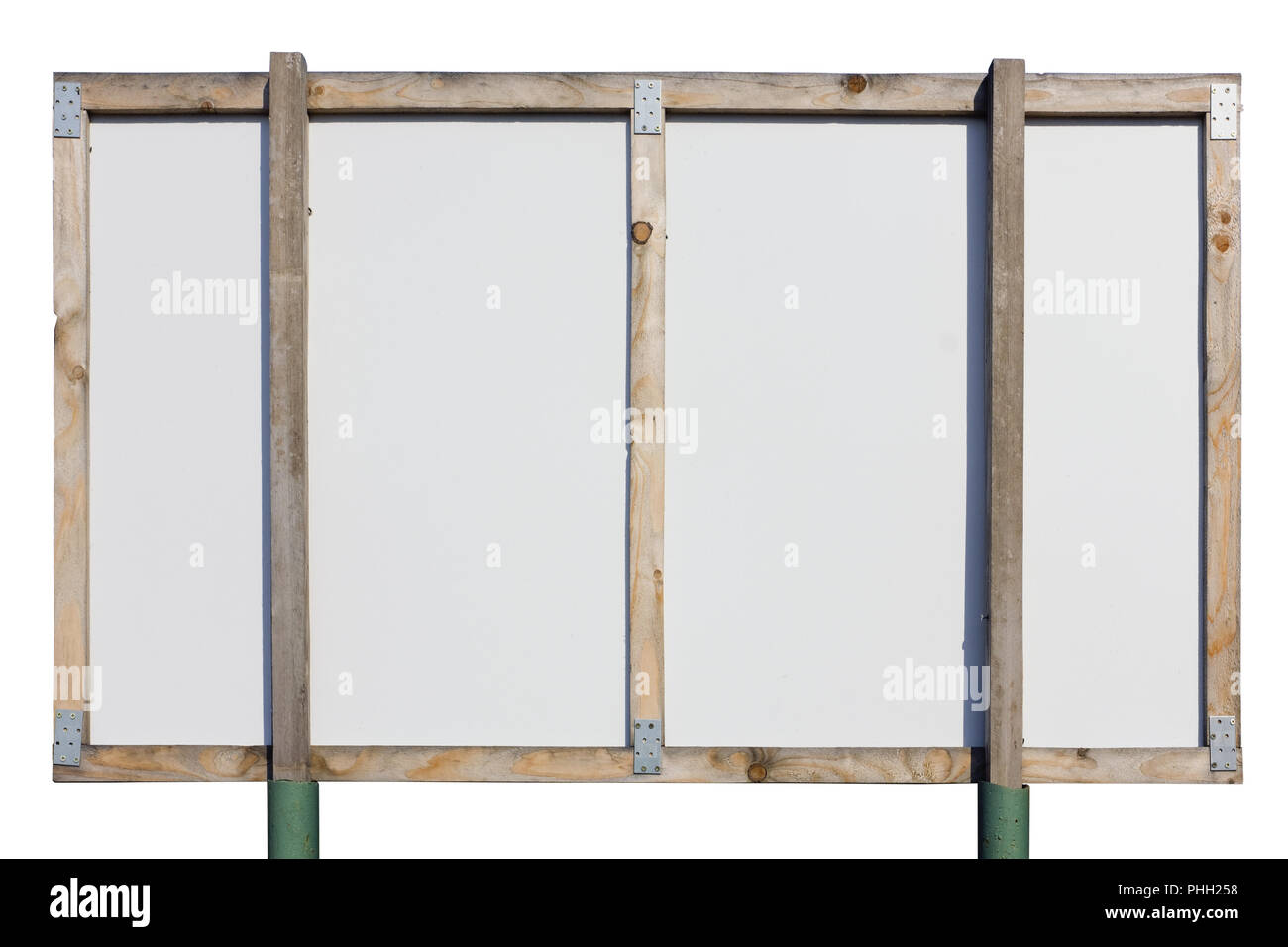 Back side of big rural billboard Stock Photo - Alamy